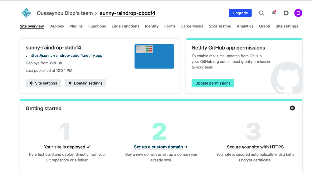 Comment héberger son site sur Netlify? Déployer son site sur Netlify