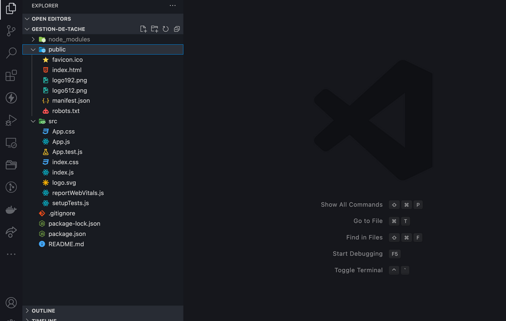 Créer une application avec React