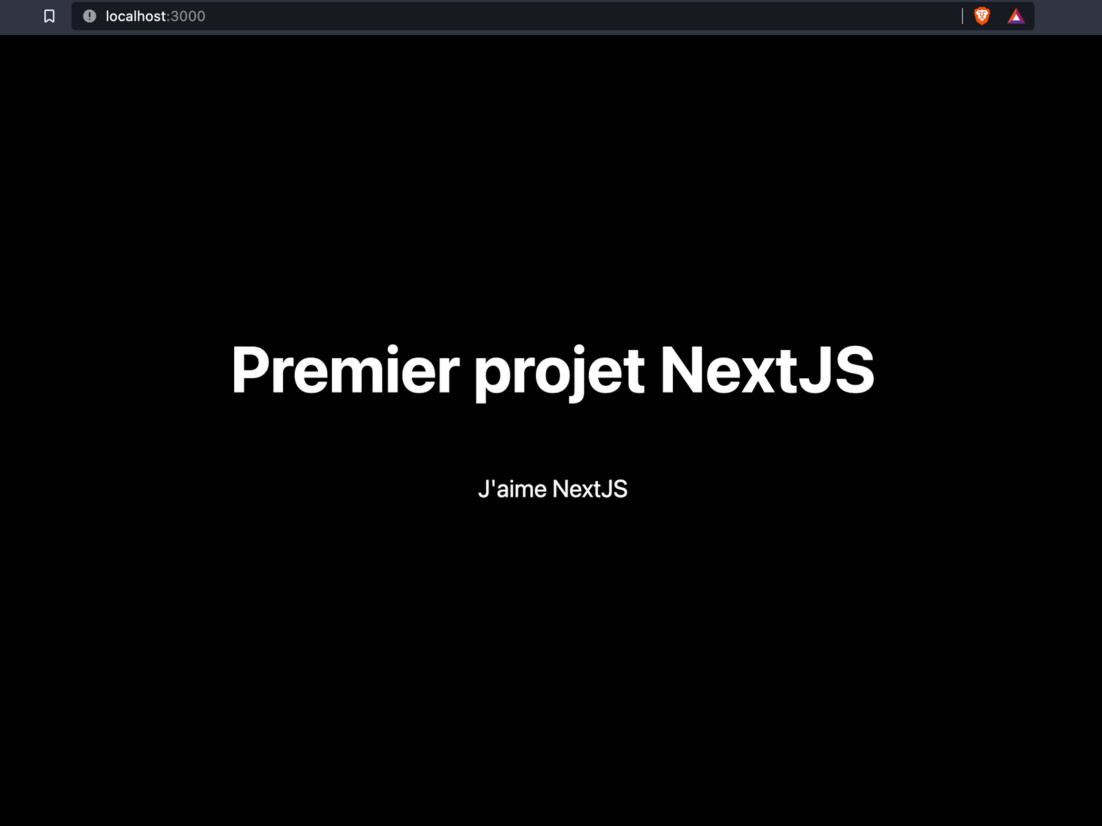Qu'est-ce que NextJS? Créez votre première application NextJS