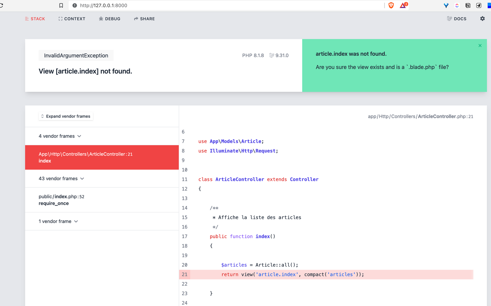 Comment créer un blog avec Laravel et MySQL