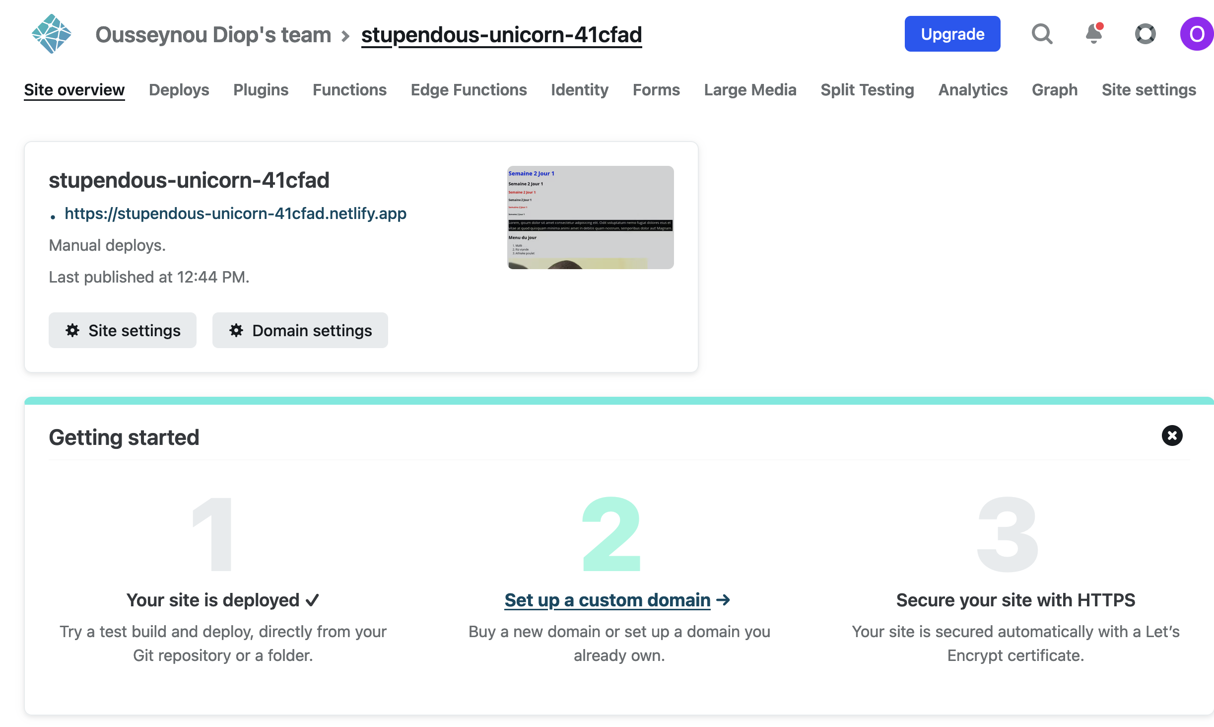Comment héberger son site sur Netlify? Déployer son site sur Netlify