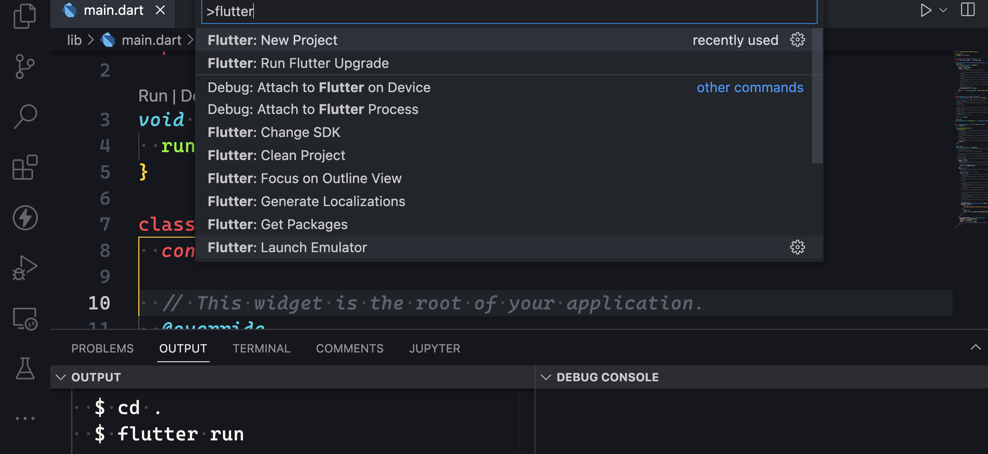 Créer une application mobile avec Flutter et Visual studio code