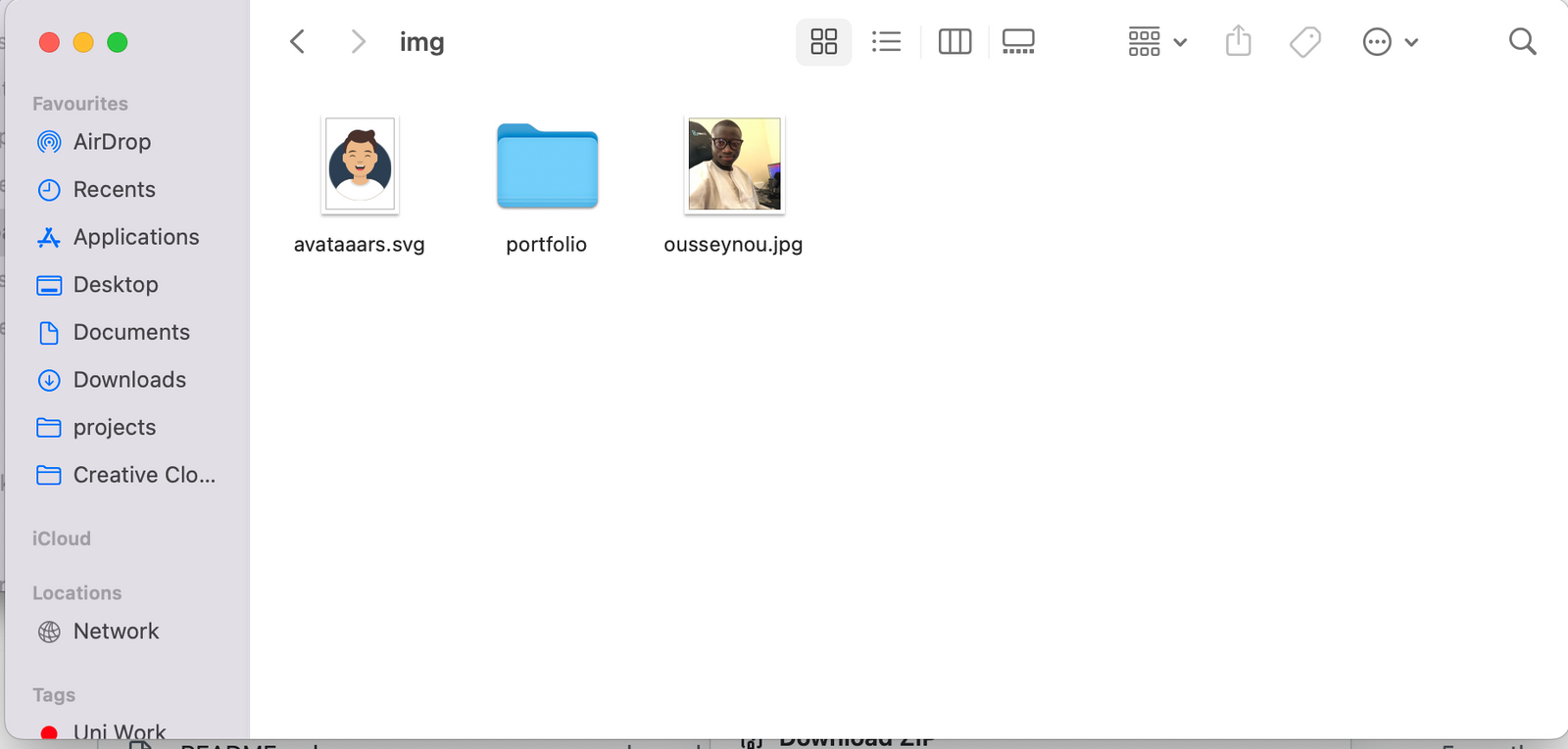 Créer son portfolio avec HTMl,CSS et Bootstrap